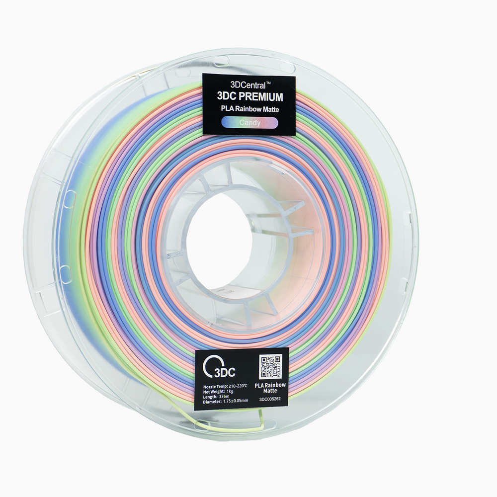 3DC Premium PLA Rainbow Filament – 3D Central
